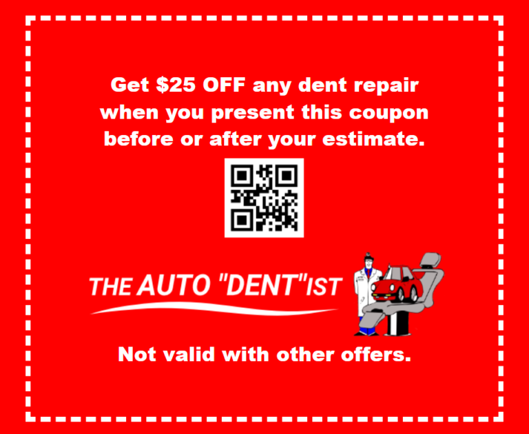 Paintless Dent Repair Oregon City | The Auto 'Dent'ist, Inc